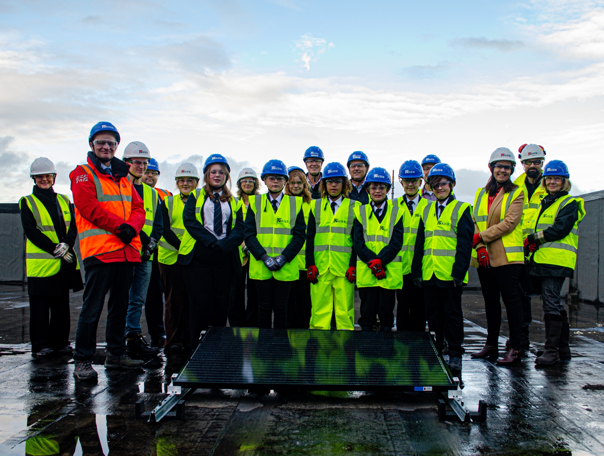 Topping out at Winterstoke Hundred Academy - SCF